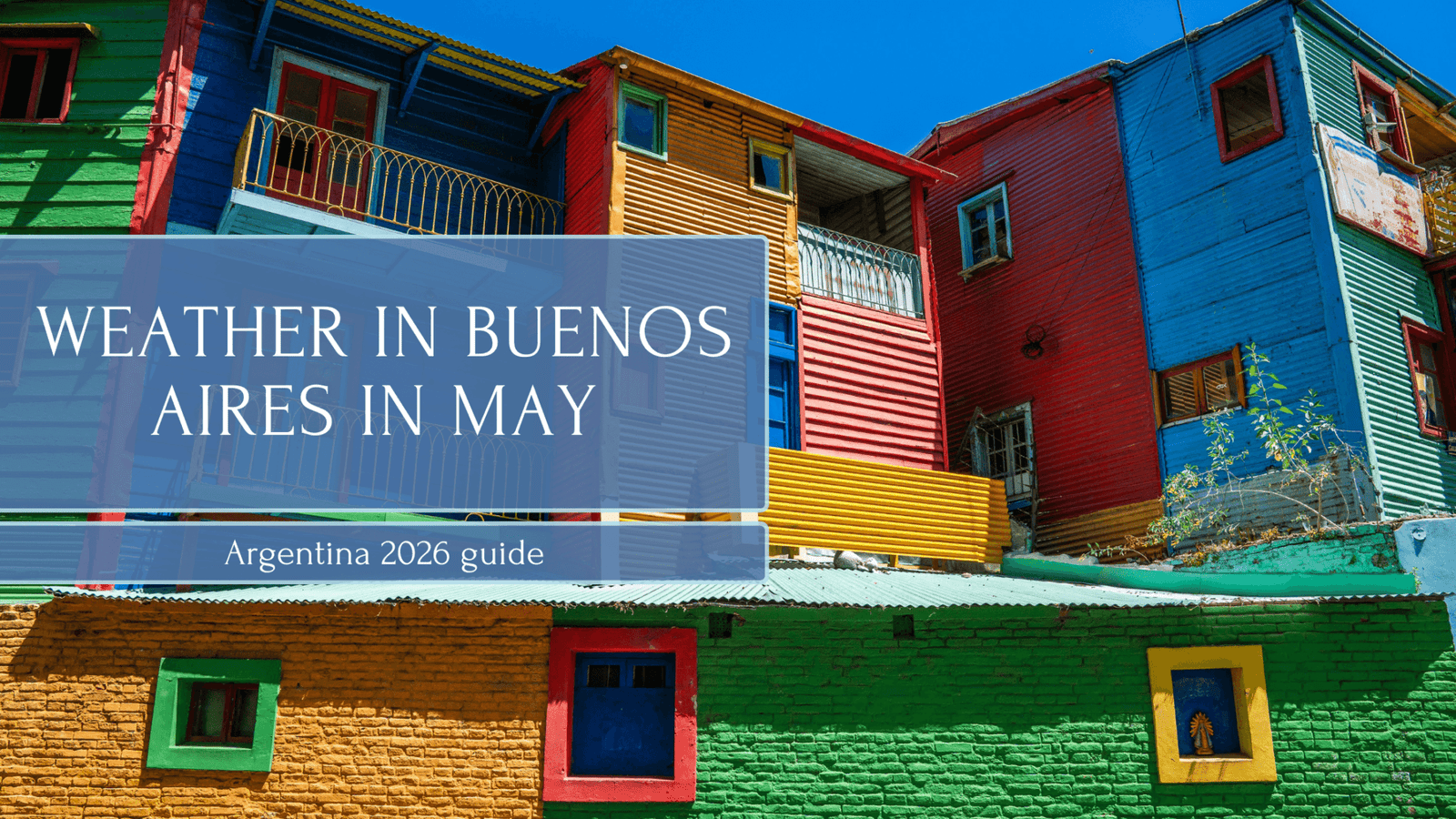 Weather in Buenos Aires, Argentina in May