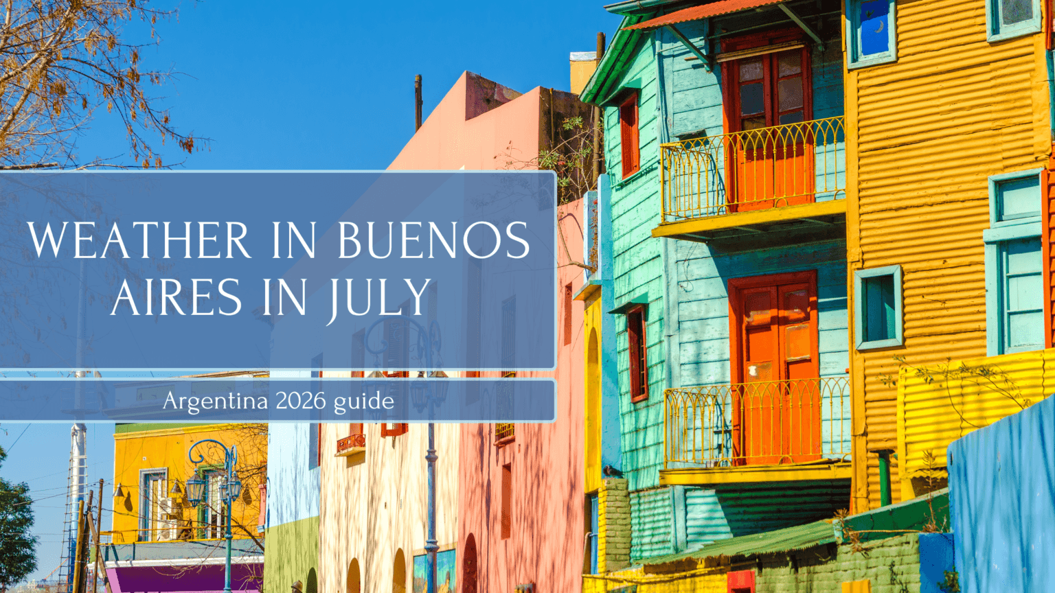 Weather in Buenos Aires, Argentina in July